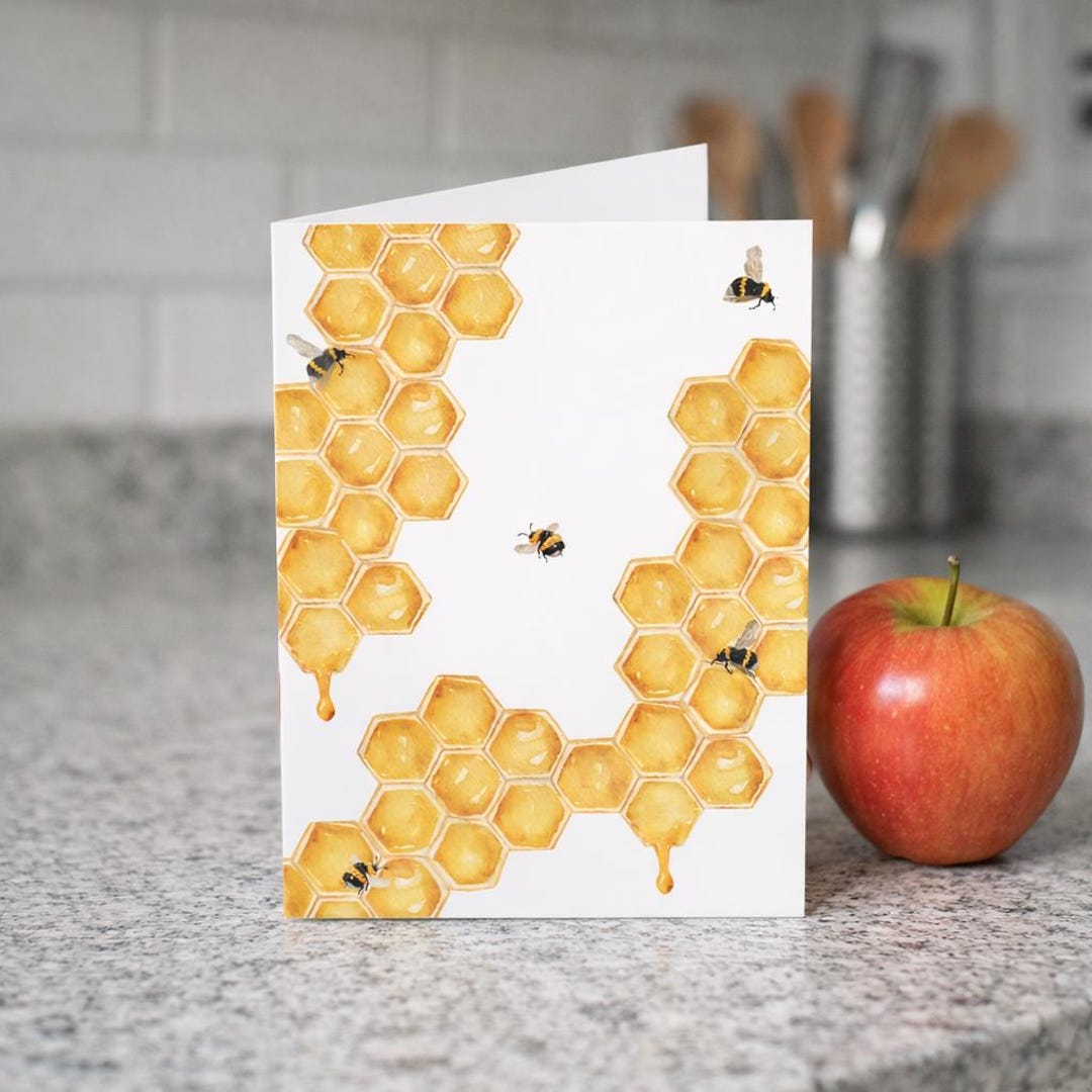 Set of 10 | Rosh Hashannah Cards - Etsy