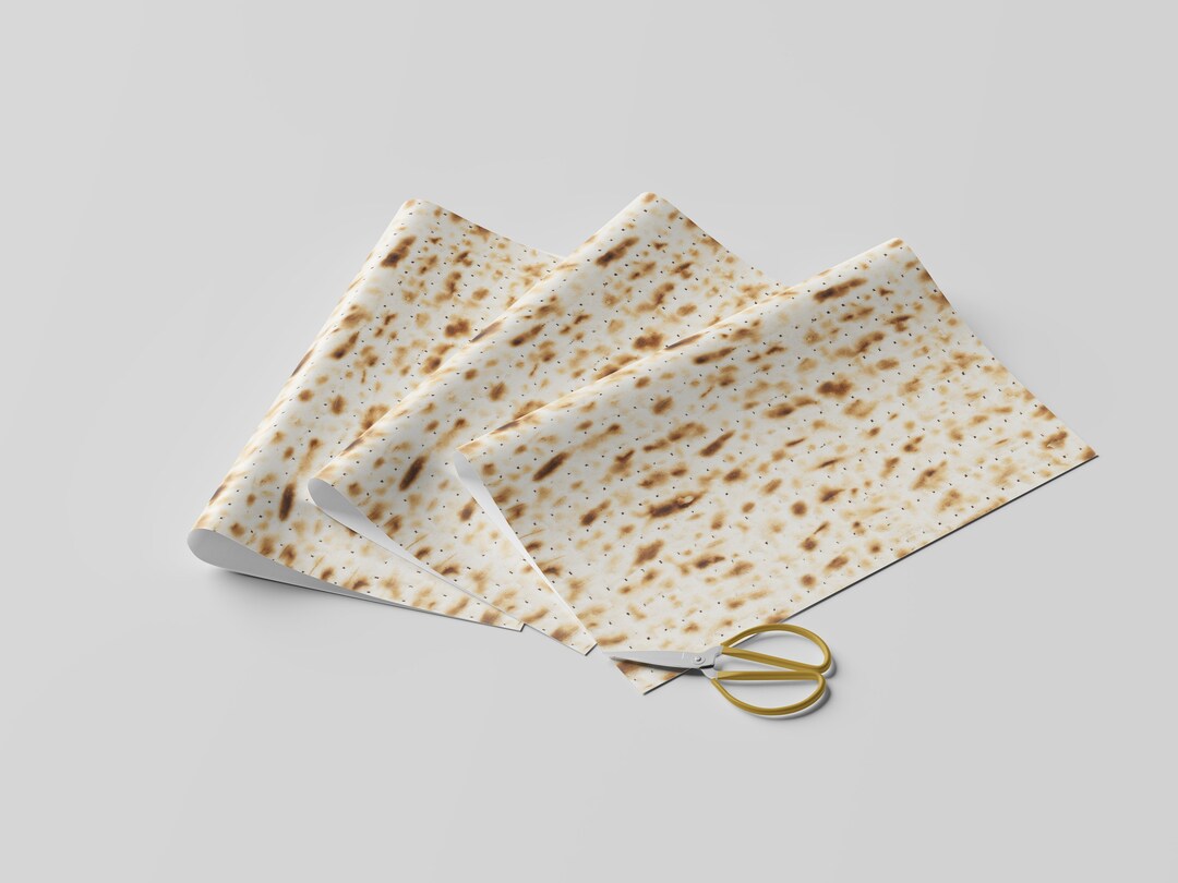 Matzah Passover/pesach Wrapping Paper | 30" X 180" | Unique Holiday ...