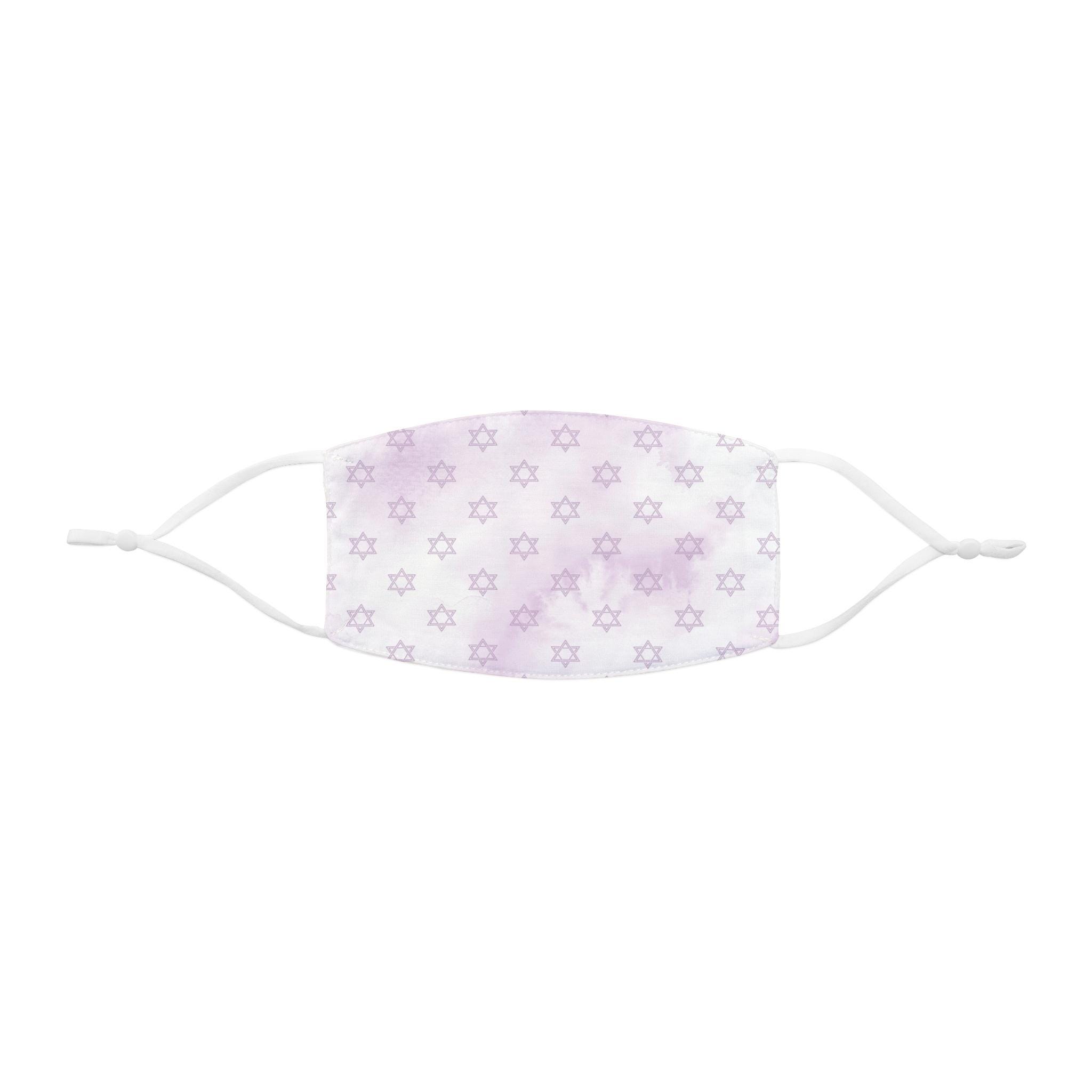 Purple Watercolor Star of David Face Mask - Etsy
