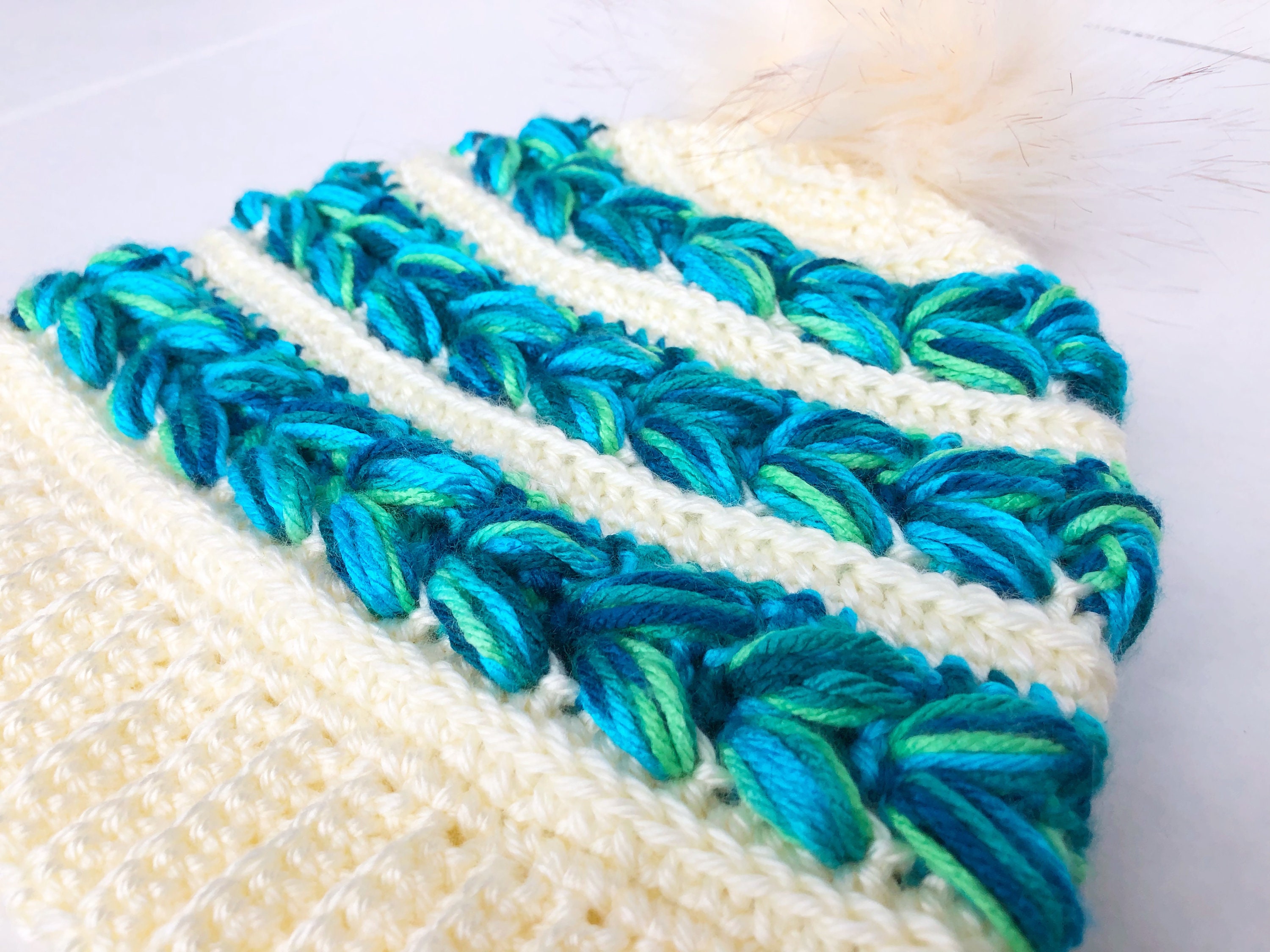 Braided Puff Hat - Etsy
