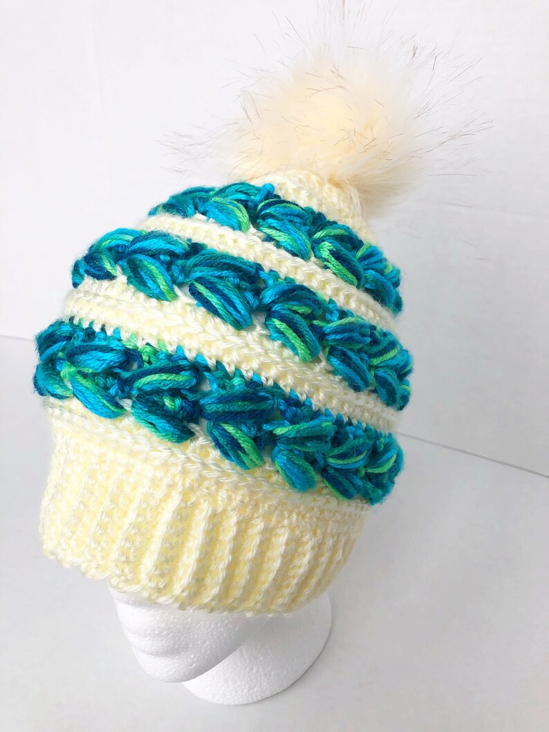 Braided Puff Hat - Etsy