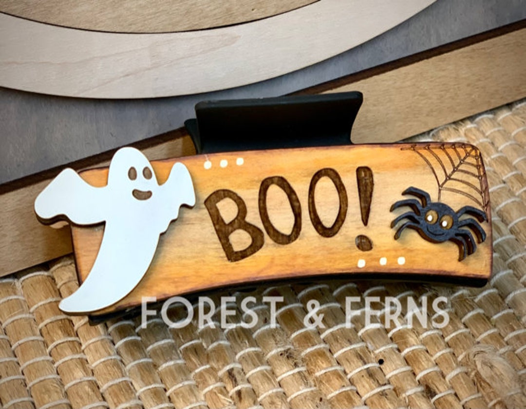 Boo Hair Clip ** SVG FILE ONLY ** - Etsy