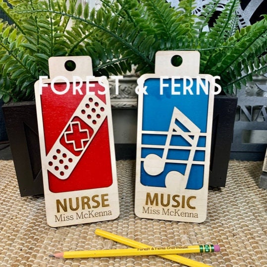 School Hall Passes - Music & Nurse** SVG FILE ONLY ** - Etsy