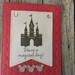 Disney Inspired Card-inspired Disney Castle Card-disney Inspired ...