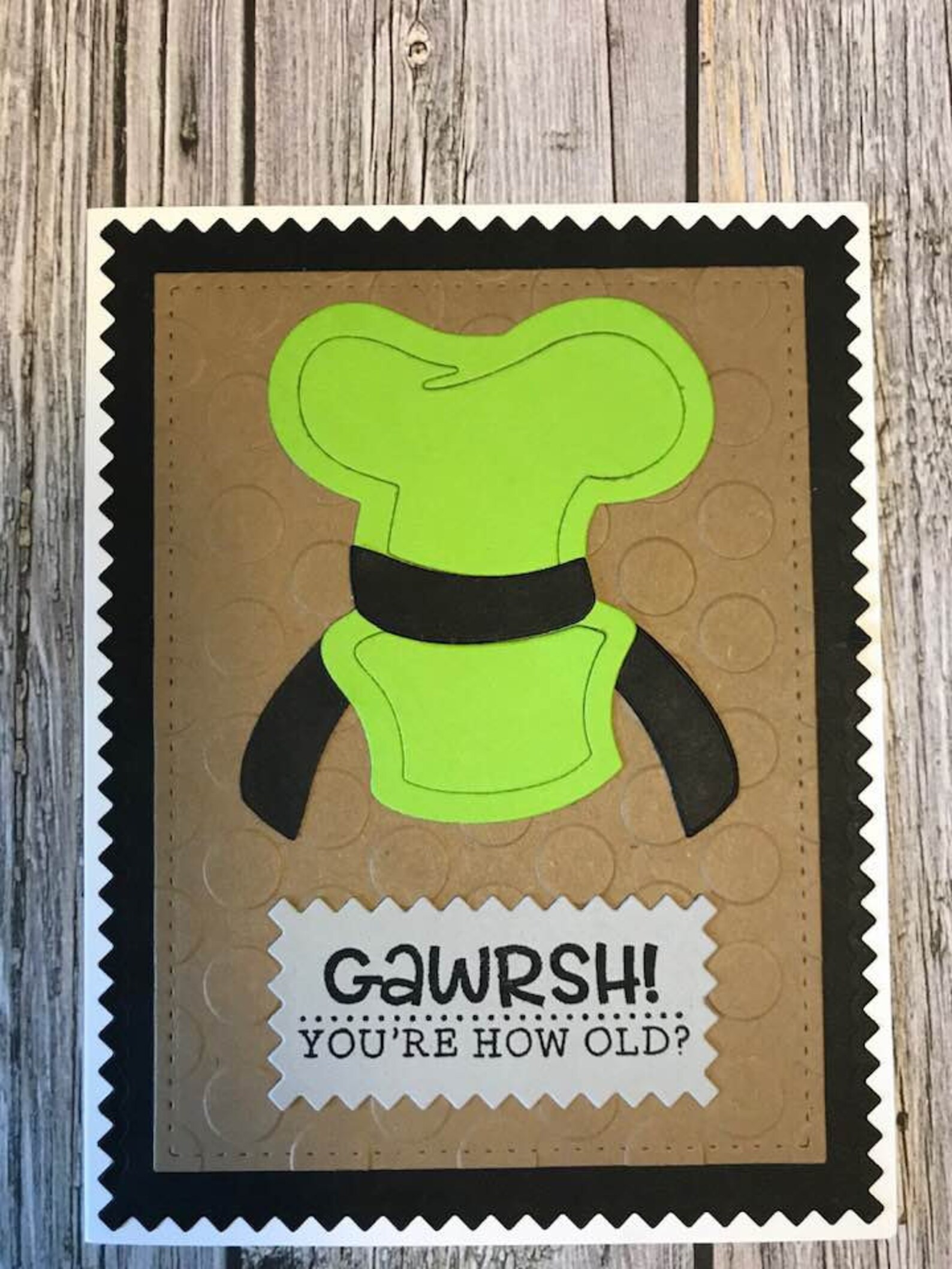 Handmade Goofy inspired birthday card-Handmade Goofy inspired - Etsy 日本