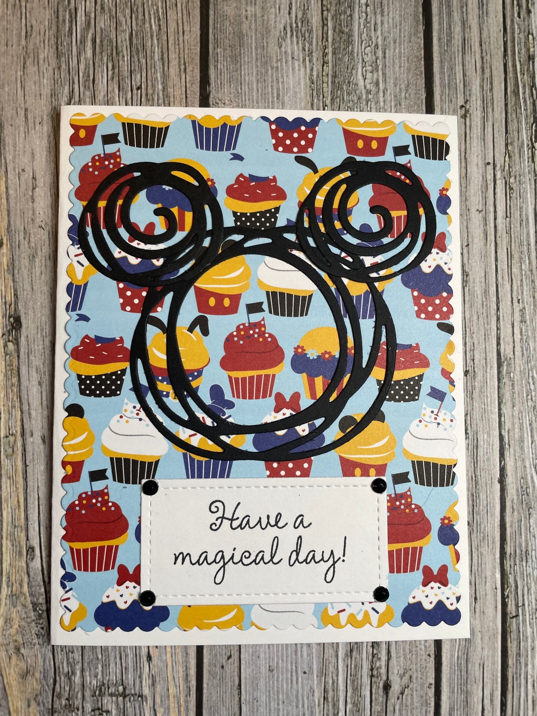 Mickey Mouse Inspired Card-mousekeeping Card-have a Magical Day Card ...