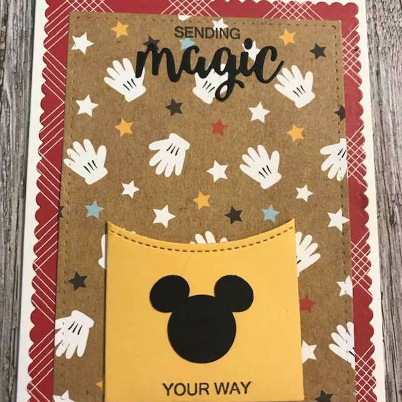 Mickey Mouse Tip Envelopes - Etsy