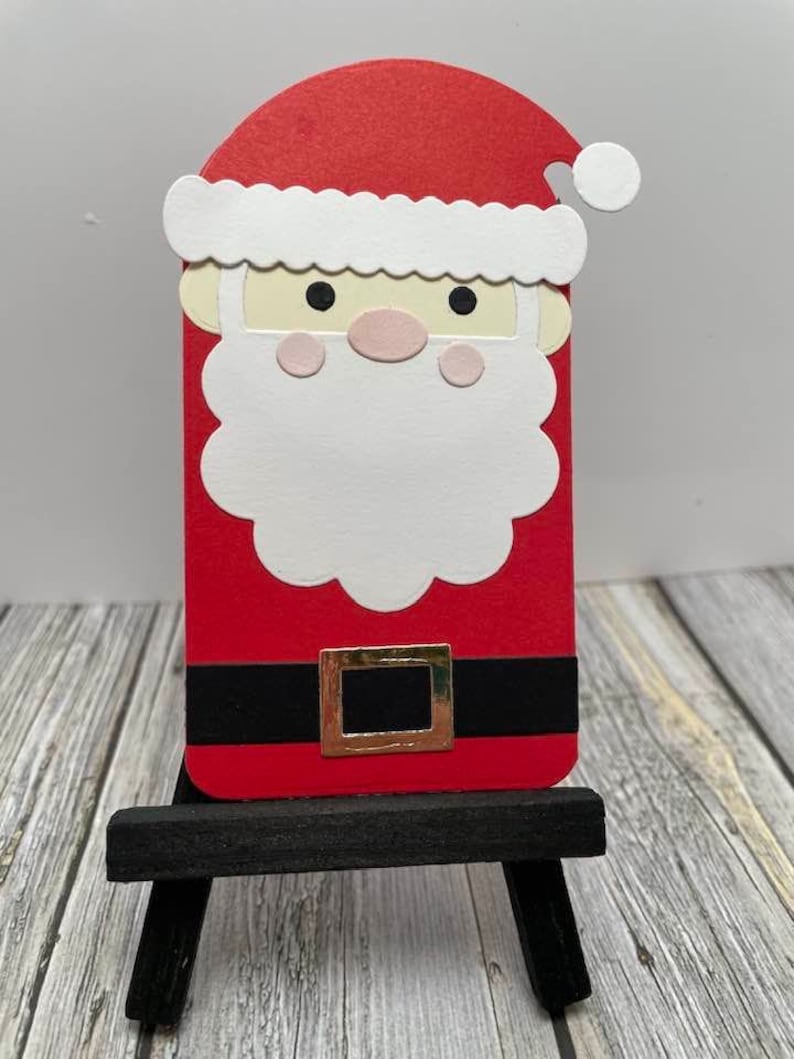 Handmade Christmas Gift Card Holders-santa Gift Card Holder-elf Gift ...