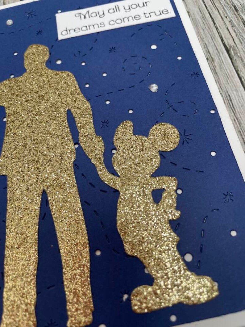 Disney Inspired Walt and Mickey Mouse Card-walt and Mickey - Etsy