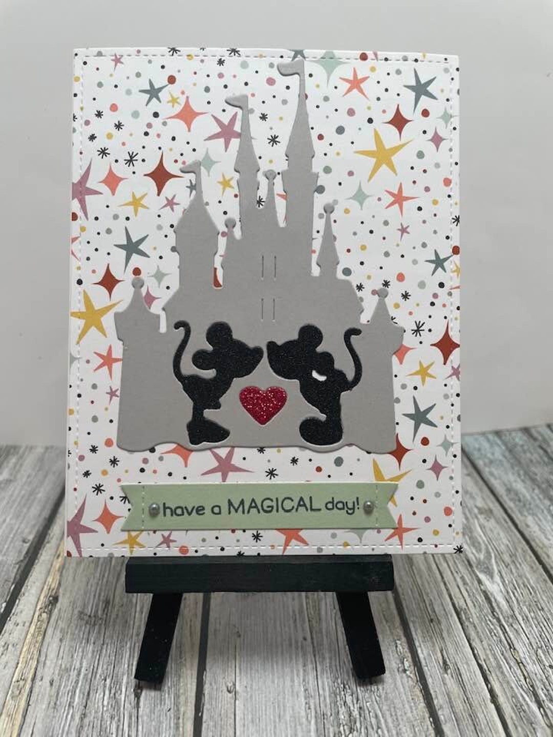 Disney Inspired Have a Magical Day Card-mickey & Minnie Birthday Card ...