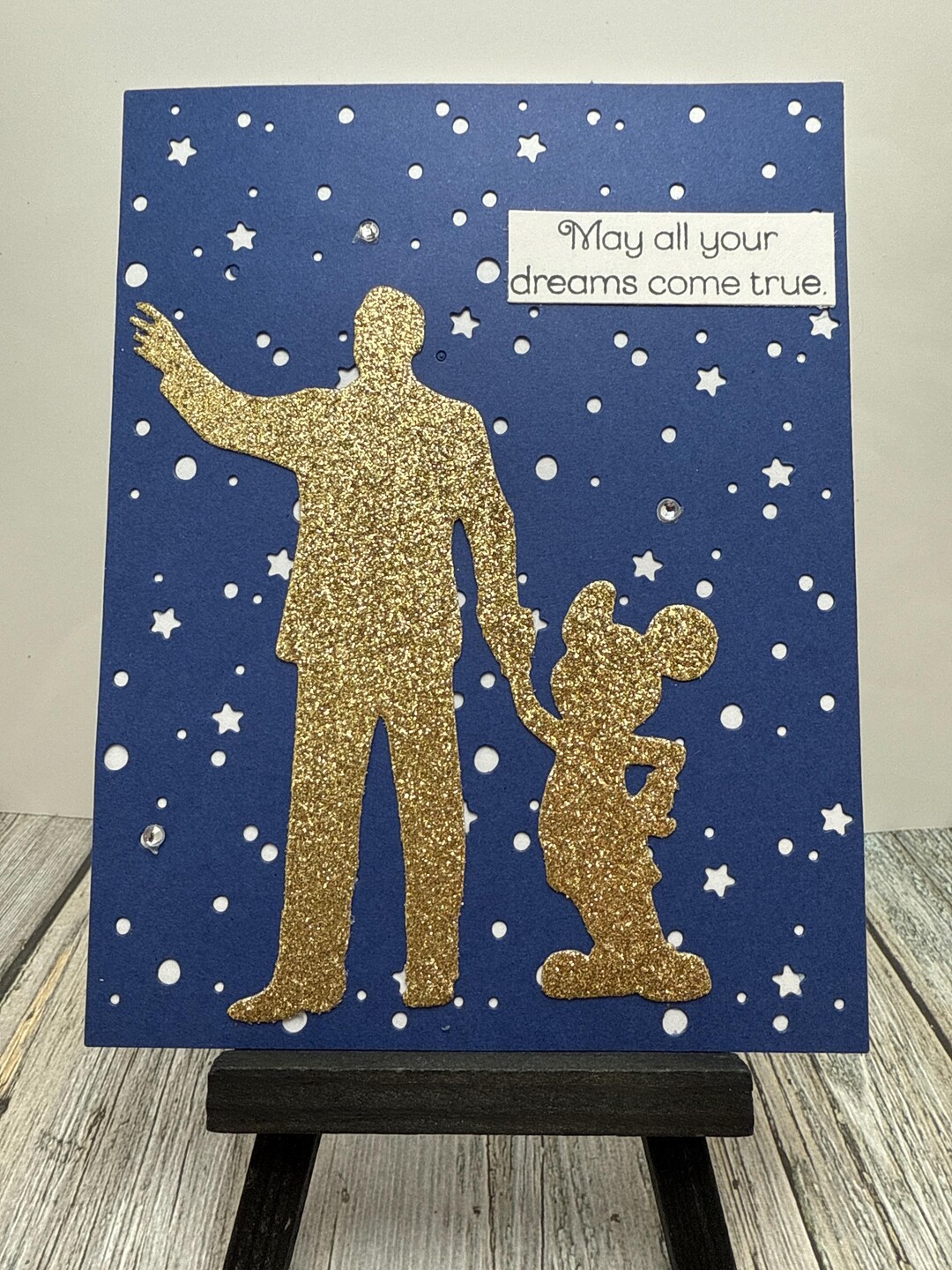 Disney Inspired Walt and Mickey Mouse Card-walt and Mickey Graduation ...