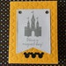 Disney Inspired Card-inspired Disney Castle Card-disney Inspired ...