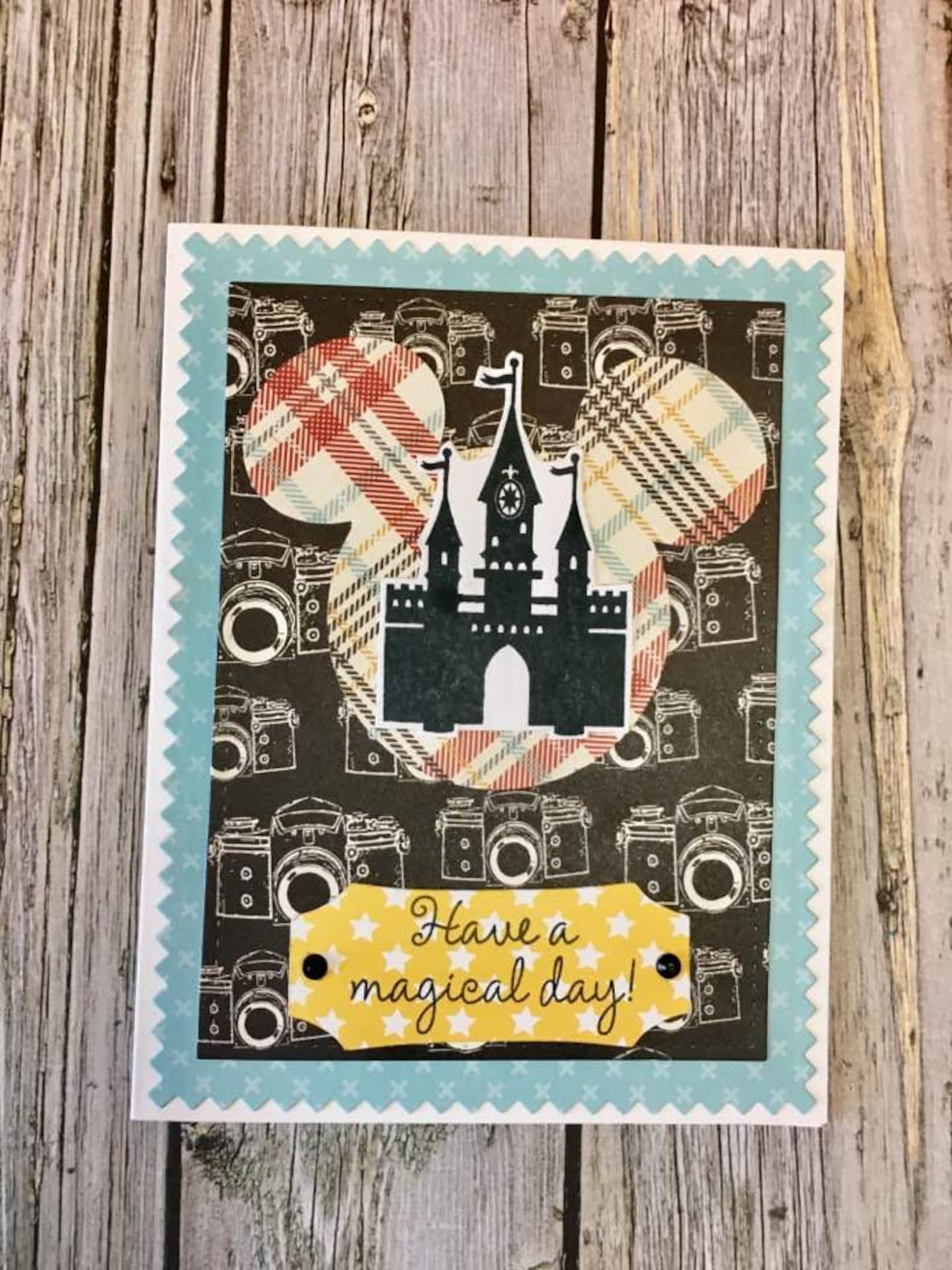Have a Magical Day Card-mickey Mouse Inspired Card-disney - Etsy