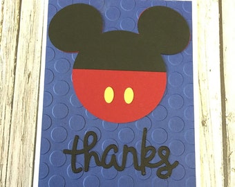 Mickey Mouse Thank You - Etsy