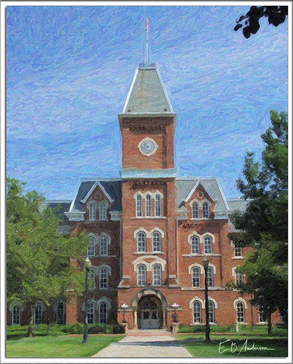 University Hall Ohio State University Columbus Ohio - Etsy