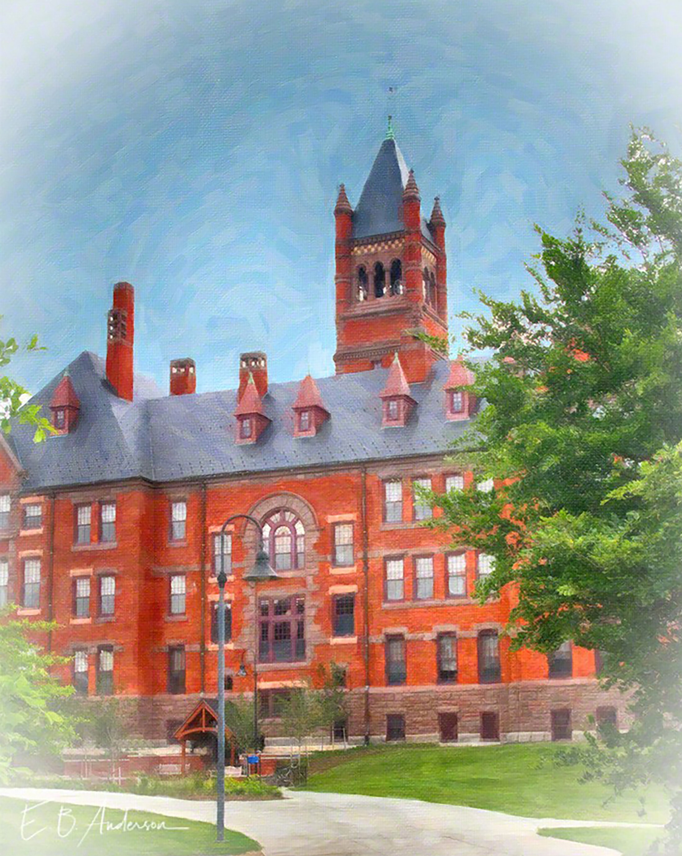Historic Glatfelter Hall, Gettysburg College, Gettysburg, PA - Etsy