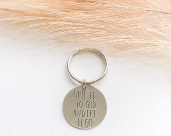 Let God Keychain - Etsy