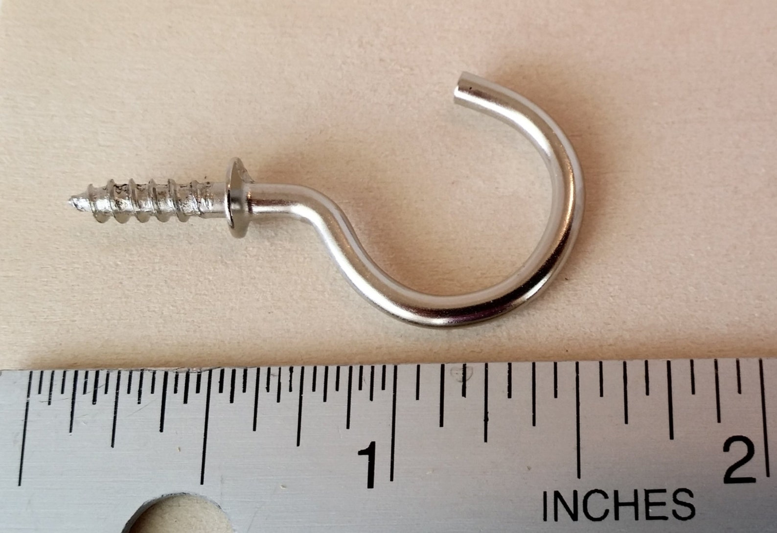 1 Inch / Pkg of 20 Mug Hooks / 1 Cup Hooks / Key Hooks / | Etsy