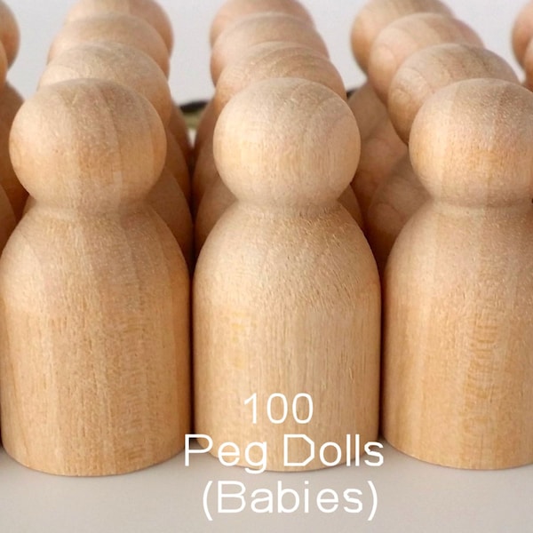 Baby Peg Doll - Etsy