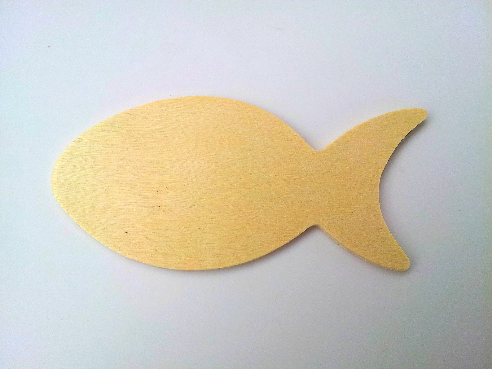 10 Unfinished Wooden Fish Cut Out / Wood Fish Shape / Ready to - Etsy