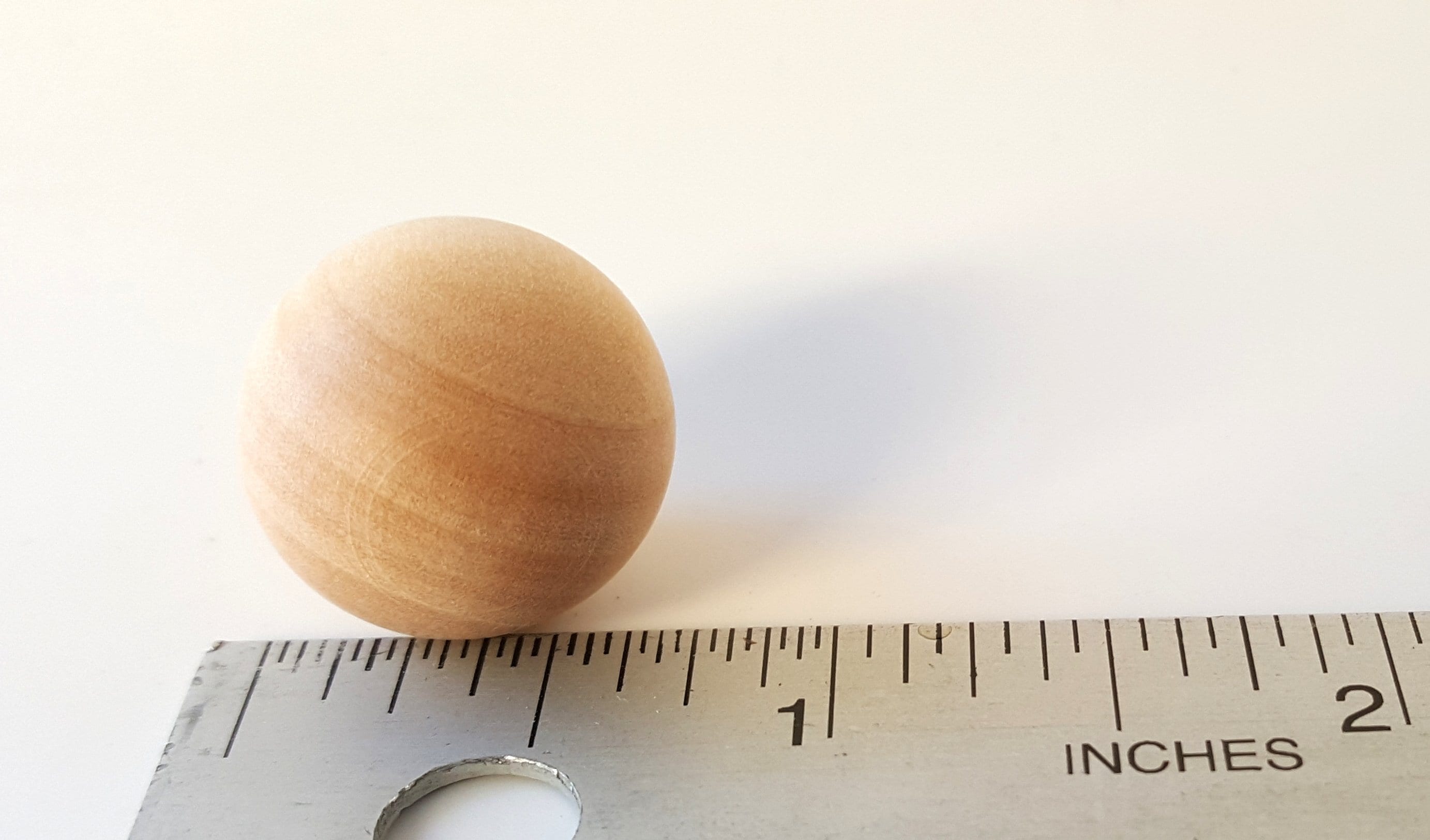 3/4 Wooden Balls Quantity of 25 Unfinished Solid | Etsy