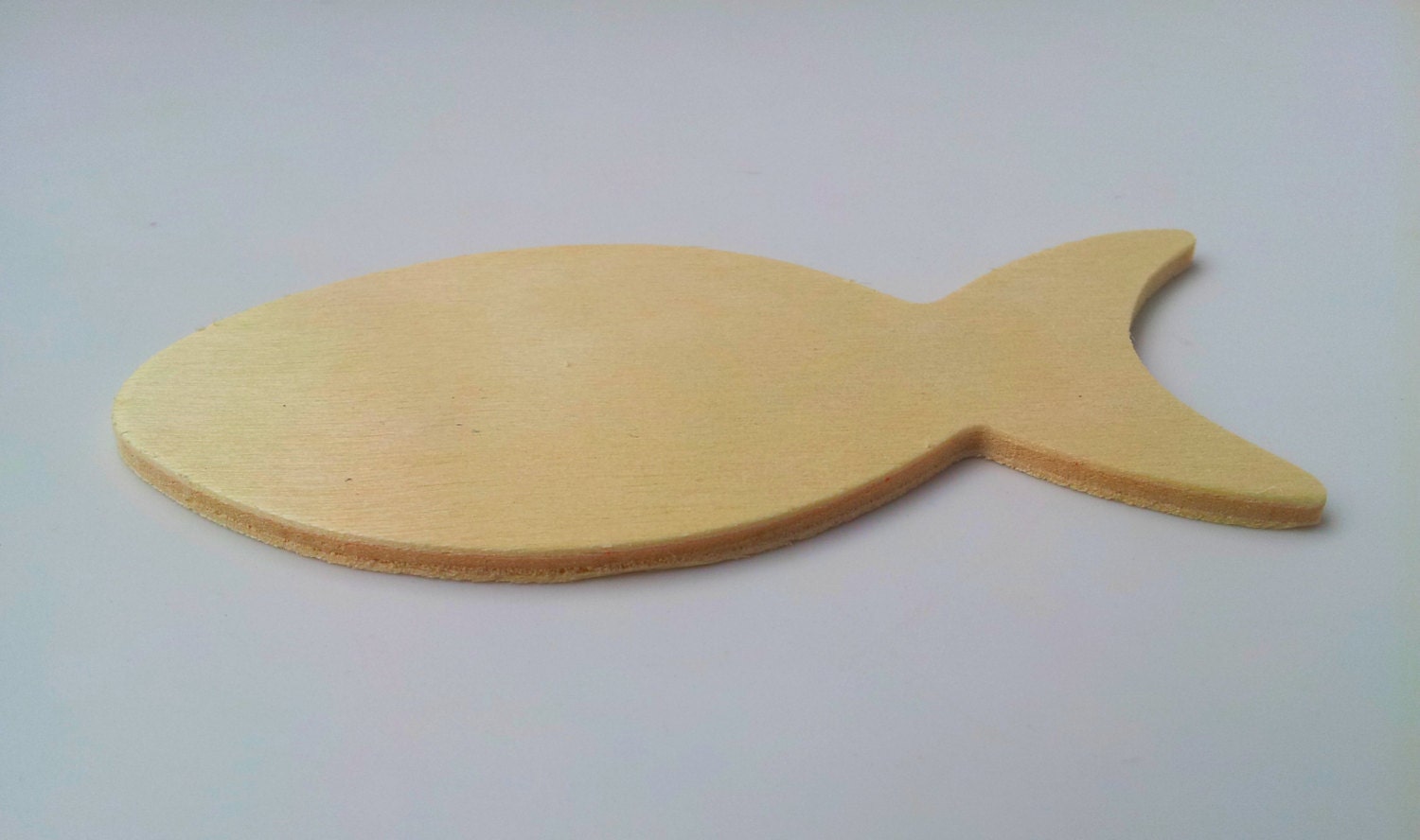 10 Unfinished Wooden Fish Cut Out / Wood Fish Shape / Ready to - Etsy