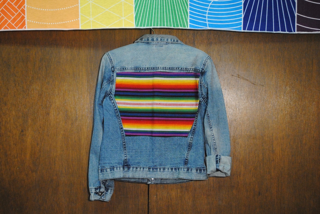 Denim Serape Jacket - Etsy