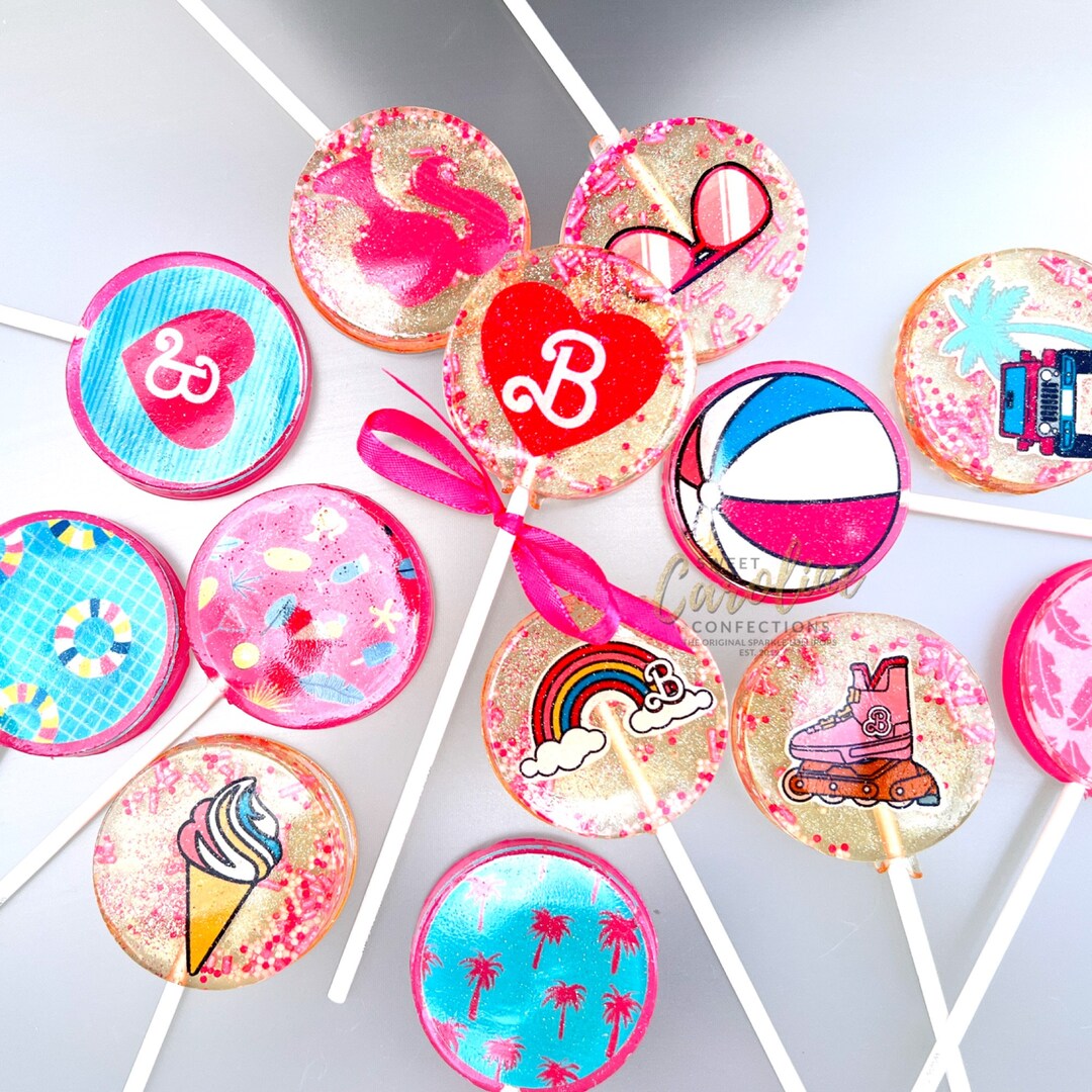 Barbie™ Lollipops 13 Barbie™ Lollipop Collection en Pink - Etsy España