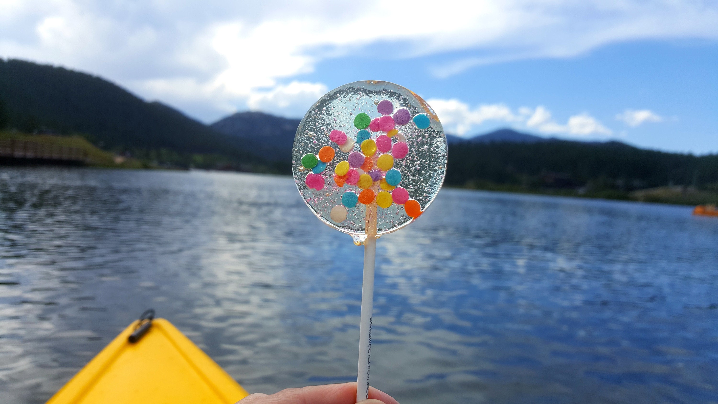 Birthday Sprinkle Lollipops Celebration Lollipops Hard Candy | Etsy