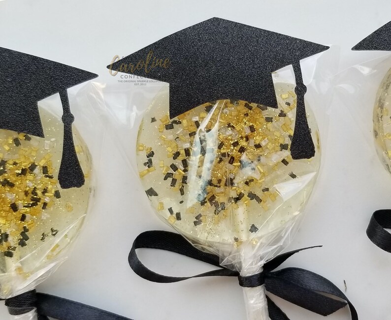 Graduation Lollipops Graduation Gift School Colors - Etsy