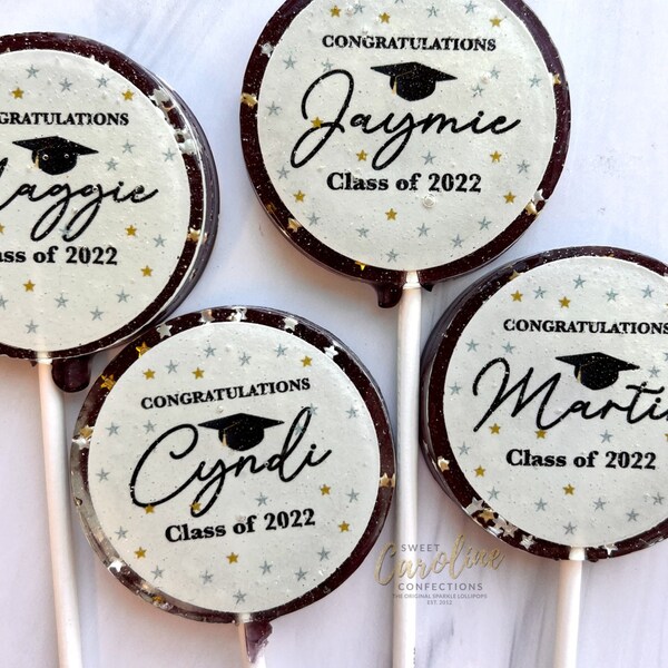 Graduation Lollipops - Etsy