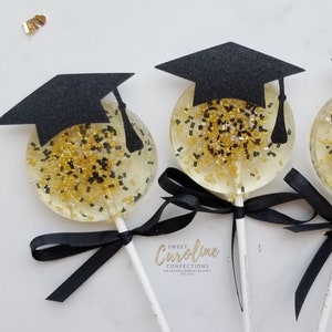 Graduation Lollipops, Graduation Gift, School Colors, Graduation Favors ...
