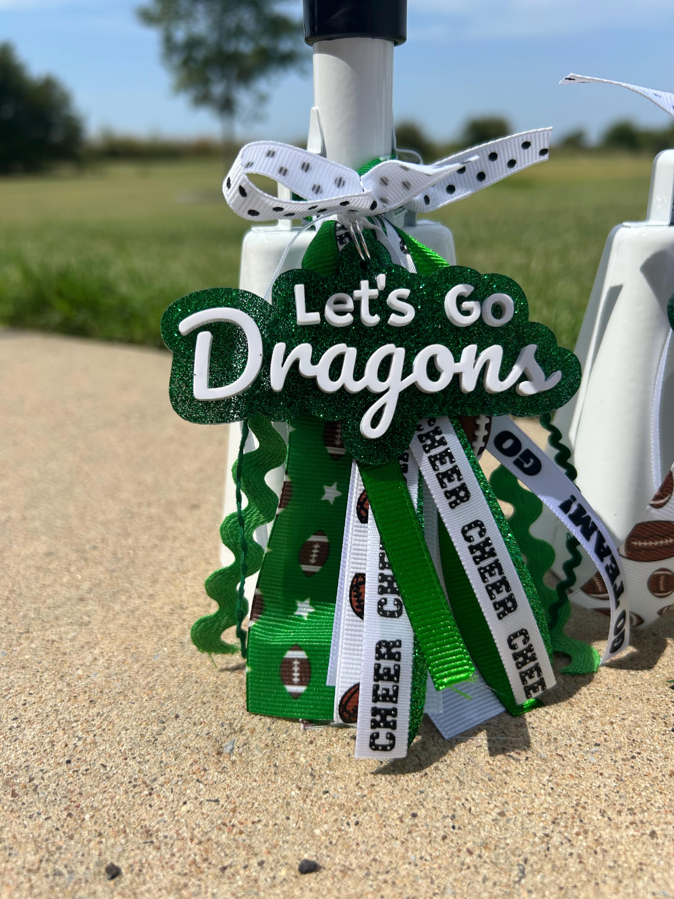 Sports Team Cow Bell - Game Day Victory Bells - School Spirit - Lets Go ...