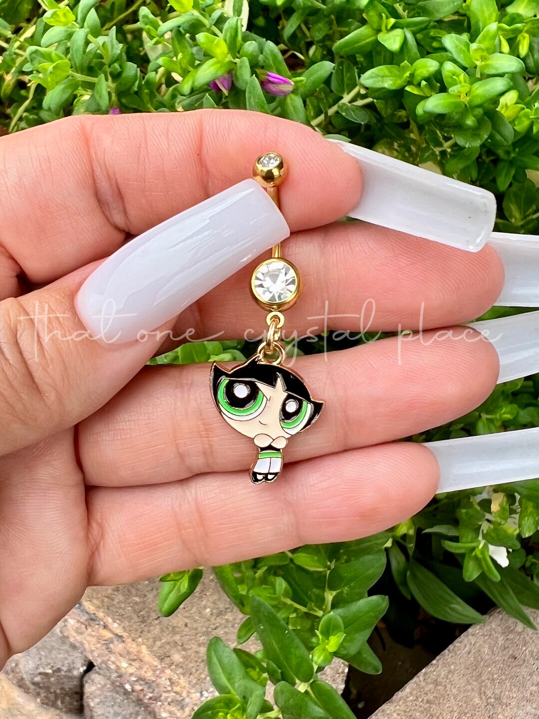 BIN #177 the POWERPUFF Girls Gold Inspired Cartoon BUTTERCUP Vintage ...