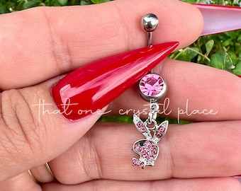 Fake belly button piercing playboy bunny store
