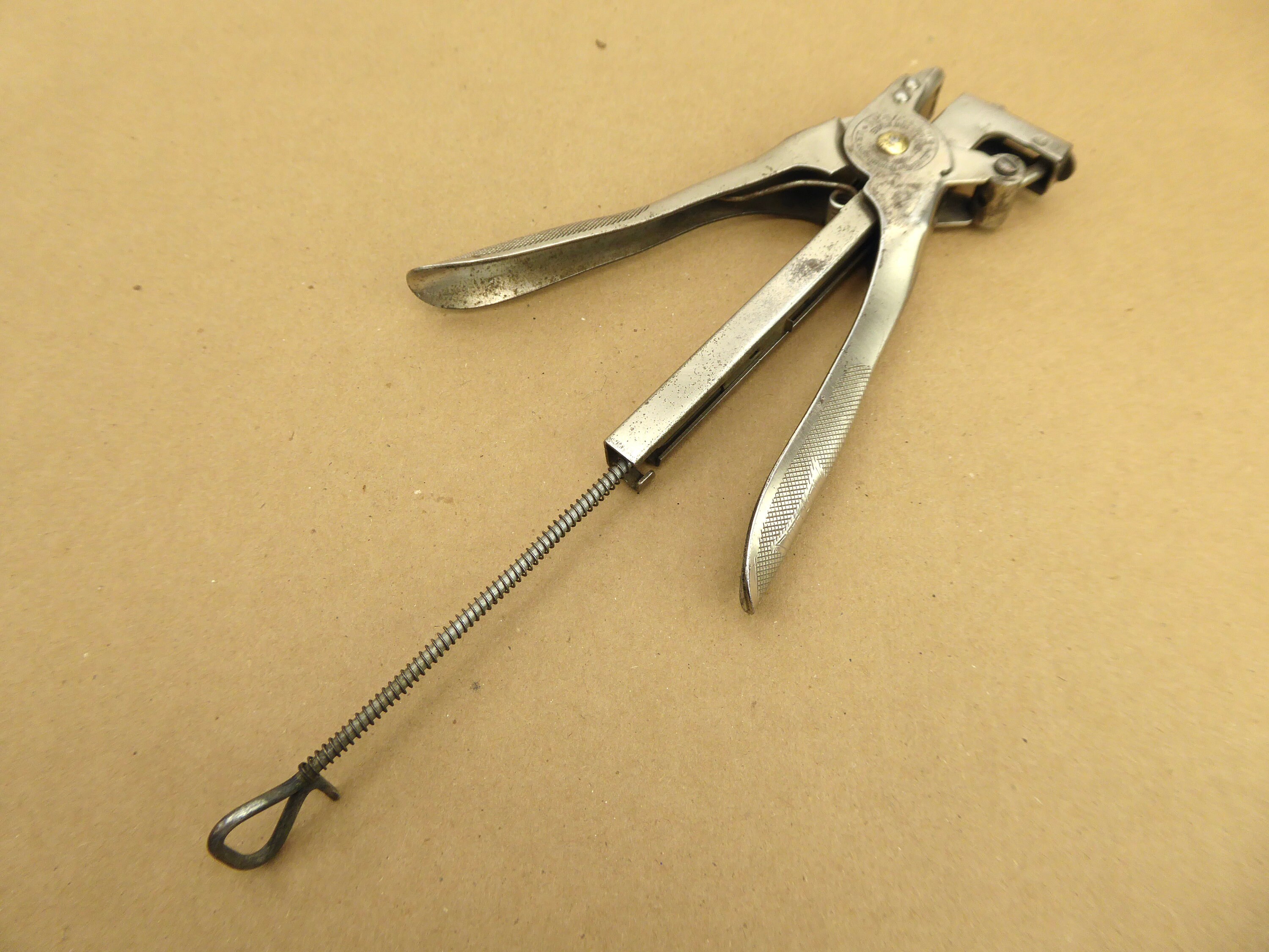 Vintage Neva Clog Stapling Pliers Model S-100 Heavy Duty Stapler Paper ...