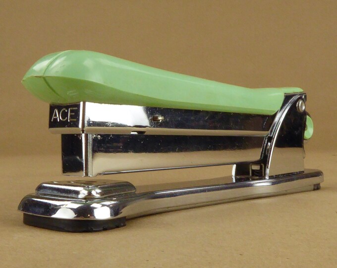 Ace Aceliner Model No 502 Stapler - 1966 - Green Mint Seafoam - Ace ...