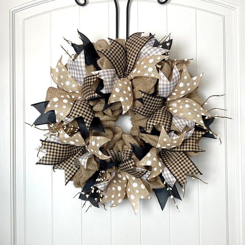 Farmhouse Wreath - Etsy