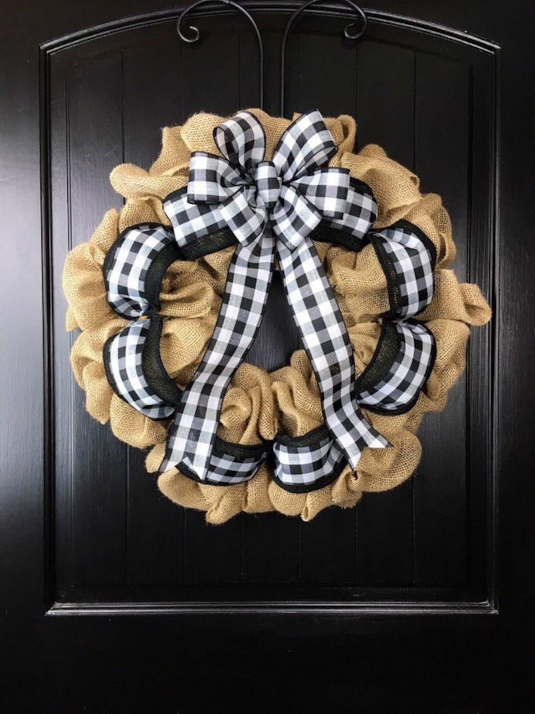 Farmhouse Wreaths, Rustic Burlap Wreaths, Year Round Wreaths, Primitive ...