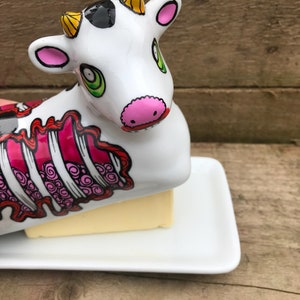Zombie Cow Butter Dish - Zombie Cow - Butter Dish - Cow - Cow Butter ...