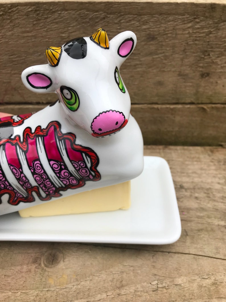 Zombie Cow Butter Dish - Zombie Cow - Butter Dish - Cow - Cow Butter ...