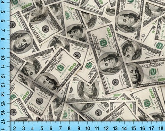 Money Fabric by the Yard - Etsy