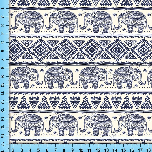 Elephant Fabric - Etsy