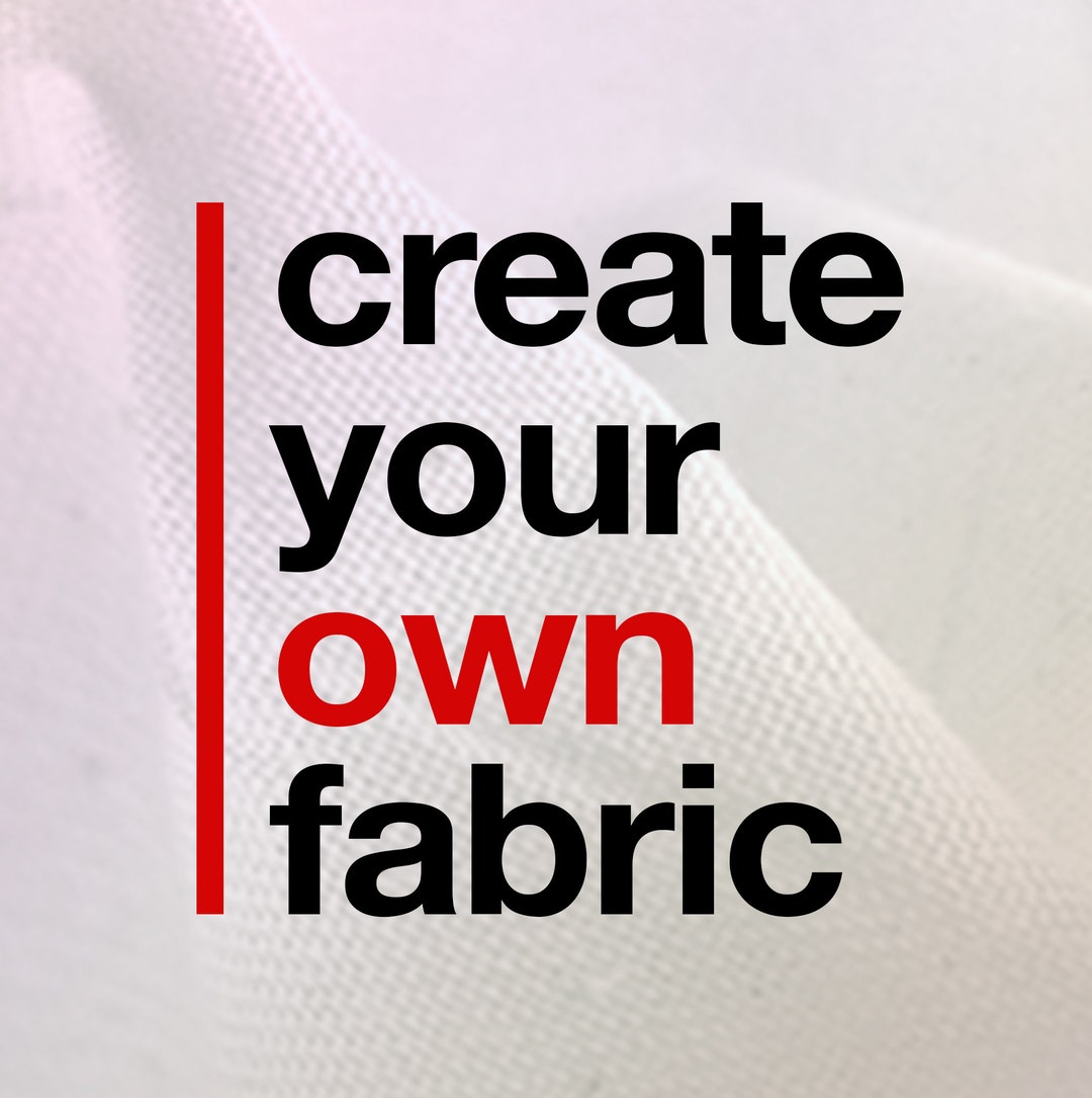 Personalized Fabric Printed With Your Custom Art, Logo, Photo or ...