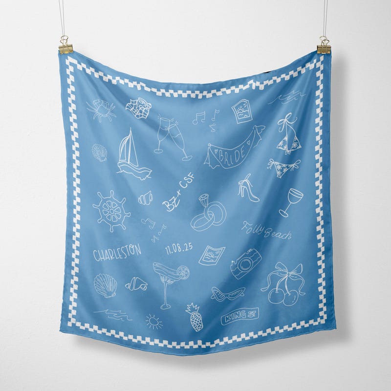 Hair Scarf Personalized - Etsy