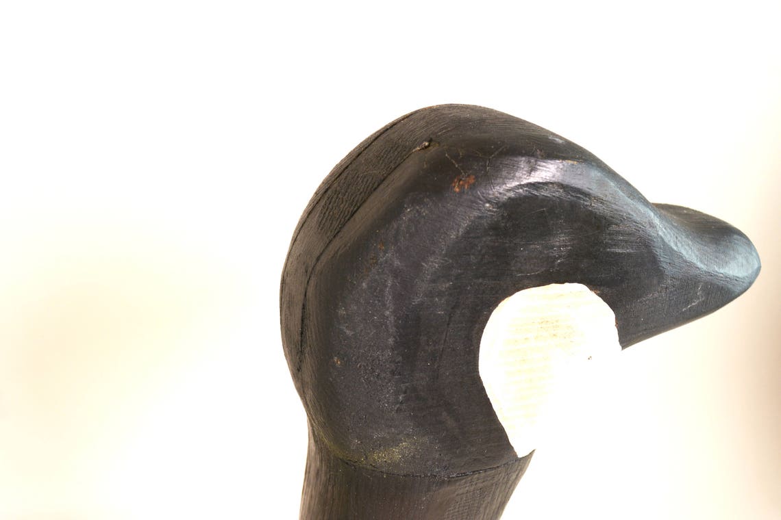 Rustic Wood Goose Hand Carved Goose Wooden Animal Carving | Etsy