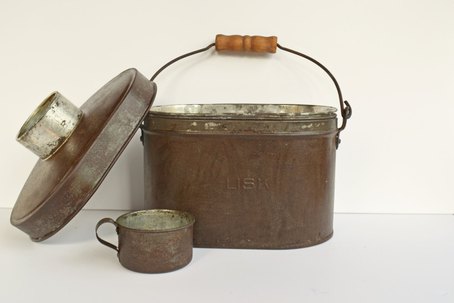 Antique Metal Lunch Box RARE Lisk Lunch Bucket 5 Piece Metal Etsy antique-metal-lunch-box-rare-lisk-lunch-bucket-5-piece-metal-etsy