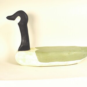 Rustic Wood Goose Hand Carved Goose Wooden Animal Carving | Etsy