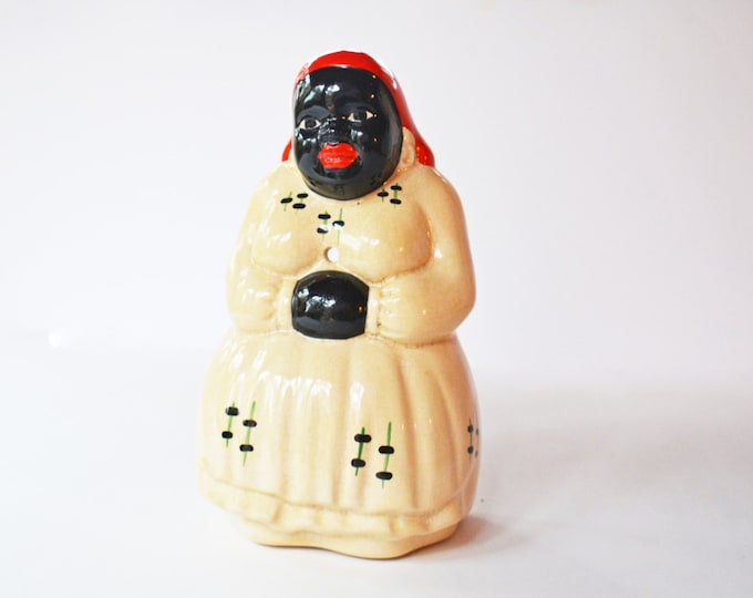 Mccoy String Holder, Black Mammy Kitchen Décor, Vintage Wall Hanging ...