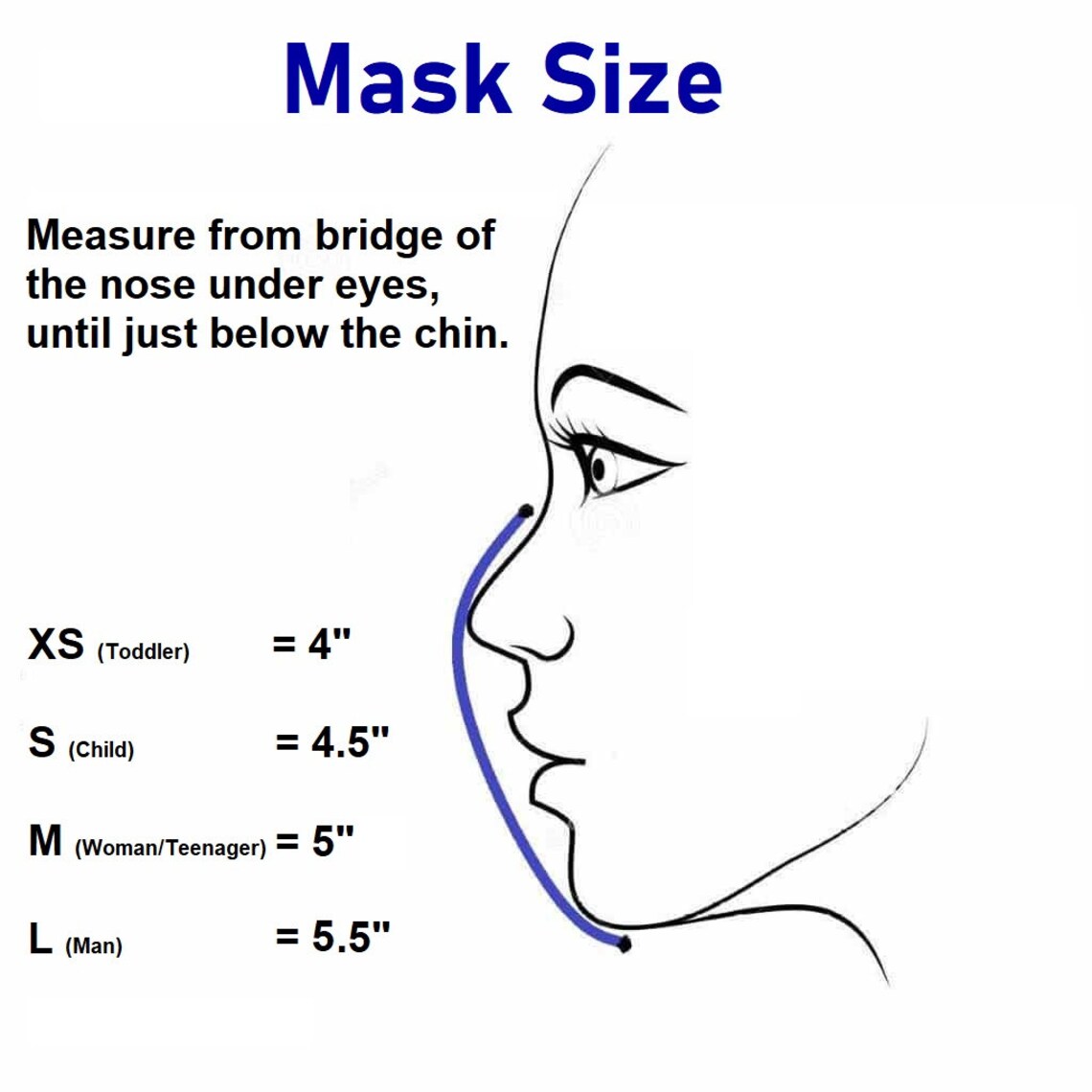 3 Layer Face Mask Made in USA 100% Cotton Free Shipping - Etsy